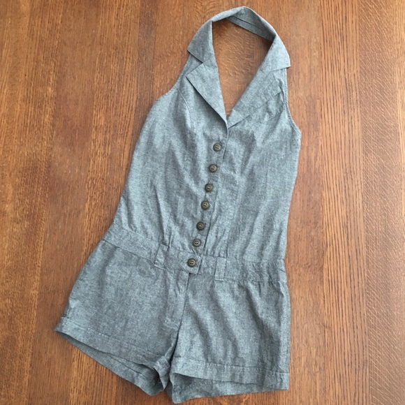 Derek Heart | Pants & Jumpsuits | Derek Heart Open Back Shorts Romper ...